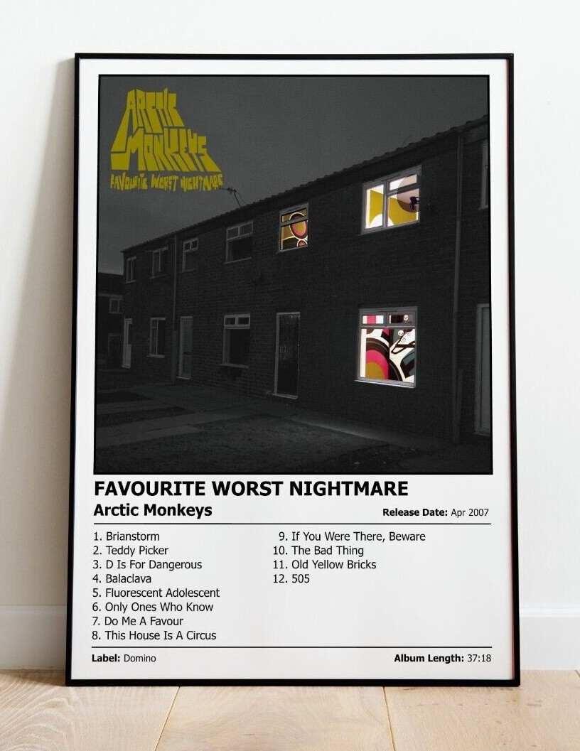 Favourite Worst Nightmare Album Cover