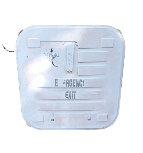 (1) Ford / Goshen Shuttle Bus Roof Mounted Emergency Exit Push Open ...