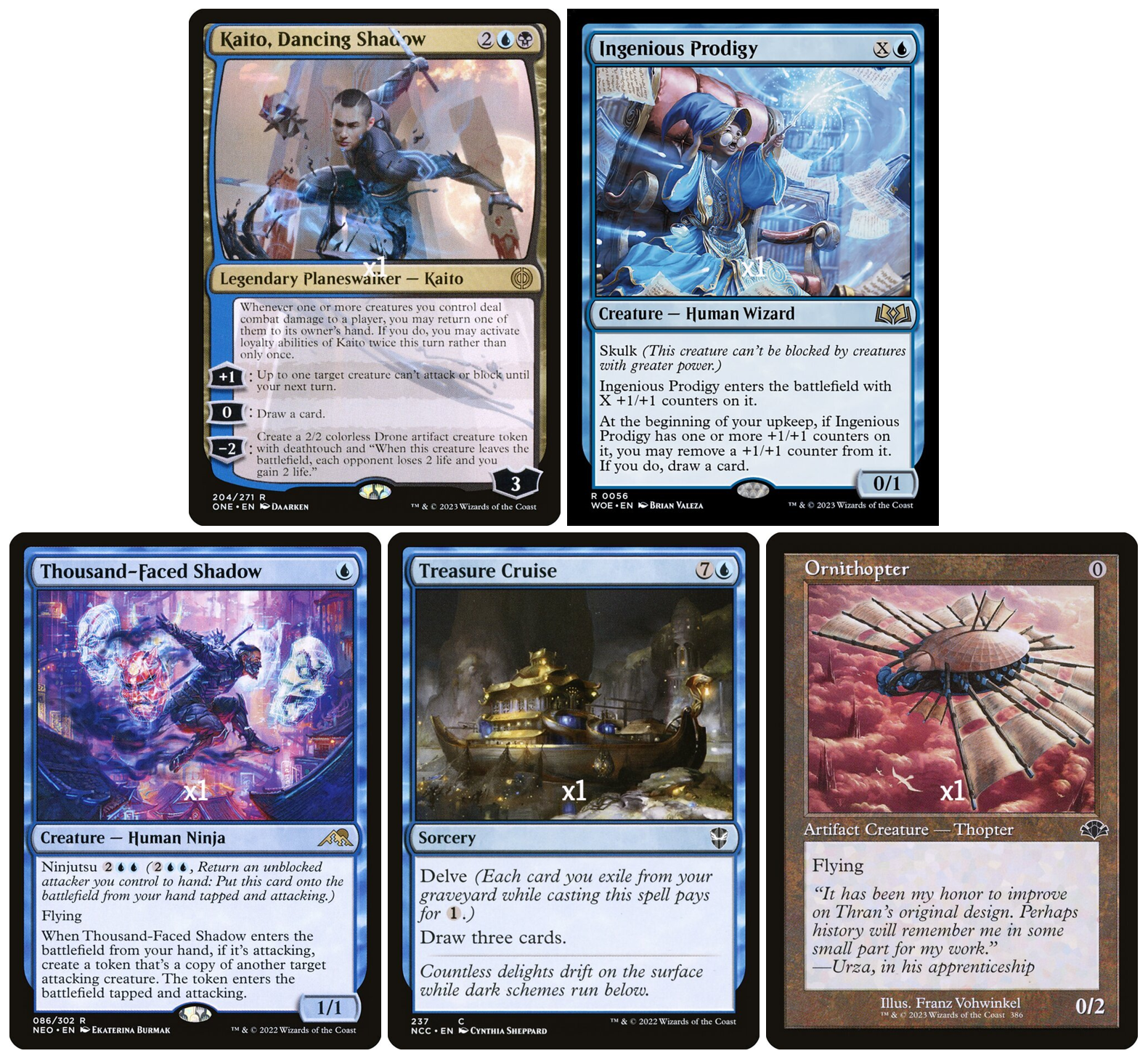 MTG UB Dimir Yuriko Commander Deck Staples Bundle (5 Cards) MINT | eBay