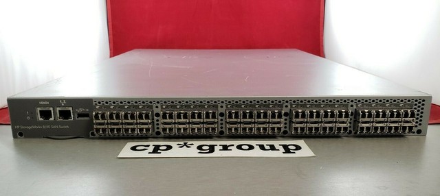 HP StorageWorks (AM869A) 24-Ports Rack-Mountable Switch for sale online ...