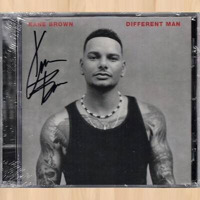 AUTOGRAPHED---- KANE BROWN Different Man CD Katelyn Brown THANK GOD ...