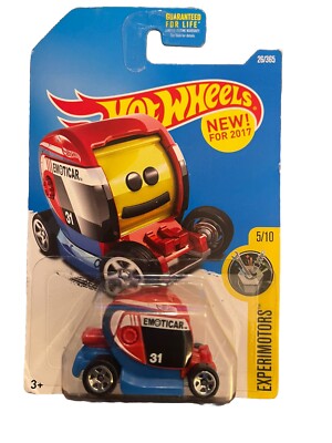 Hot Wheels Experimotors 5/10 Emoticar 26/365 New For 2017 Red | eBay