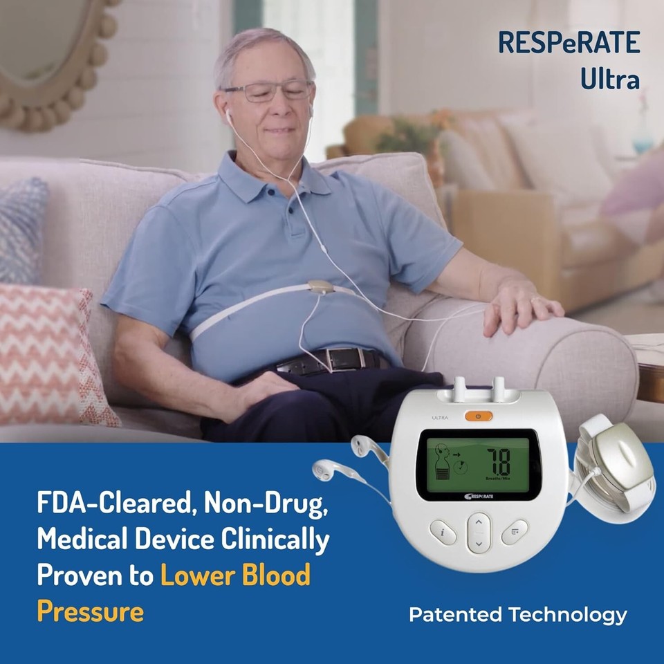 RESPeRATE Ultra Blood Pressure Lowering Device - Refurbished by ...