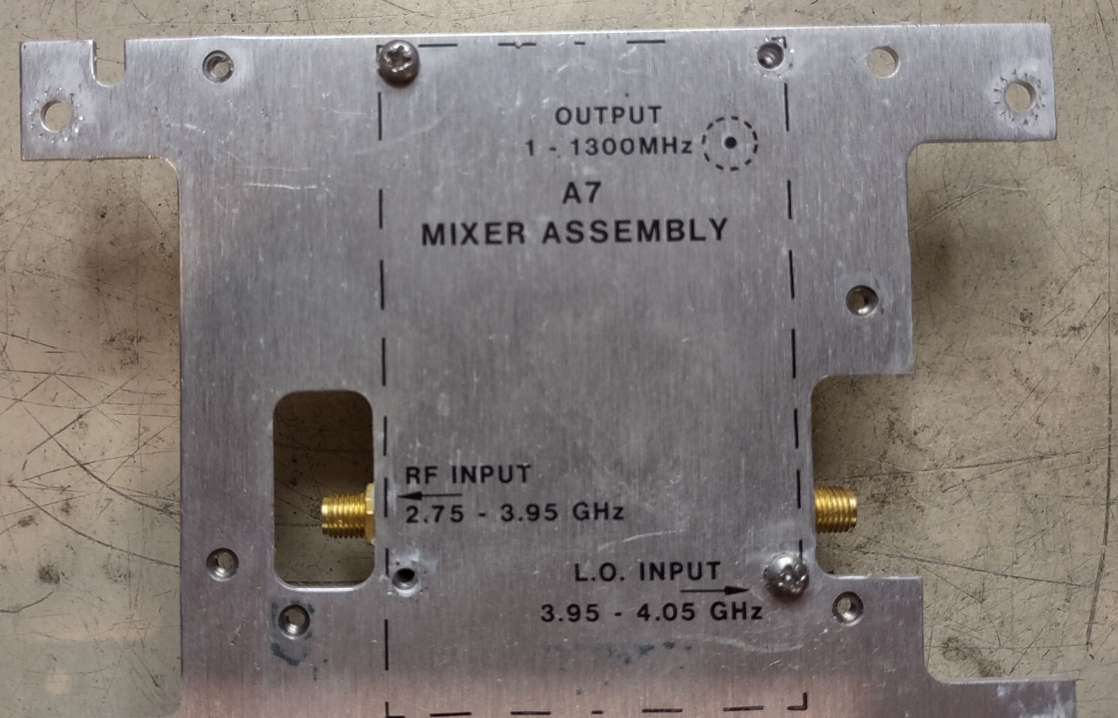 One HP Agilent A7 Mixer Assembly from 86602B 1MHz to 1300MHz output | eBay