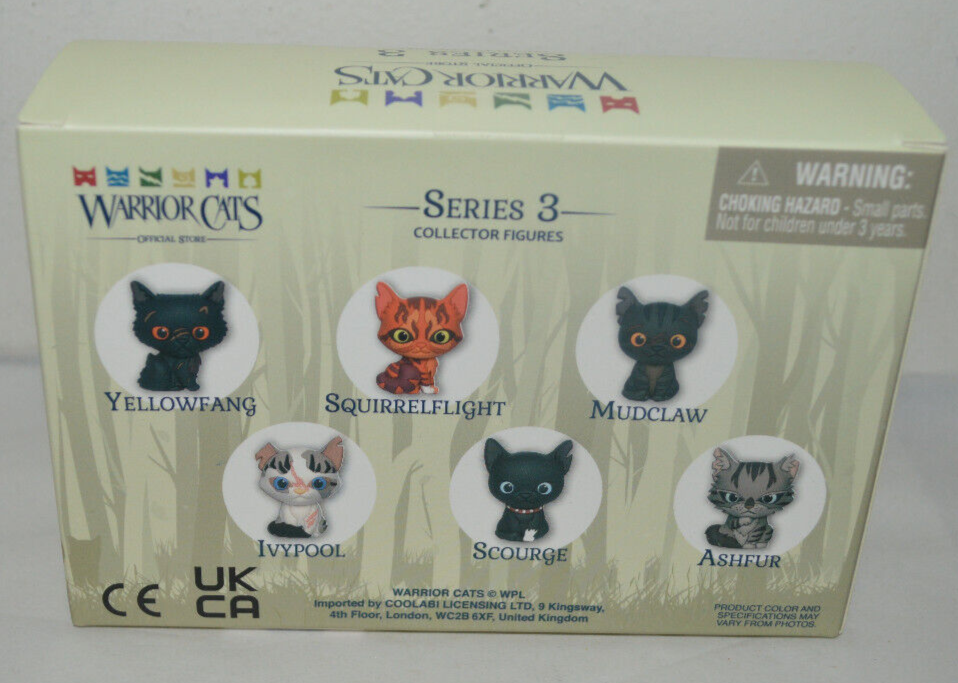 Warrior Cats Series 3 Collector Mini Figures Yellowfang & Ivypool | eBay