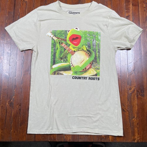 Kermit the Frog Country Roots Graphic The Muppets Light Green Medium ...
