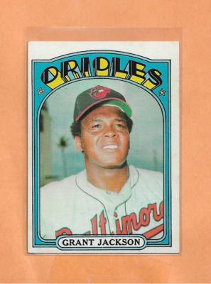 GRANT JACKSON TOPPS 1972 CARD # 212 | eBay