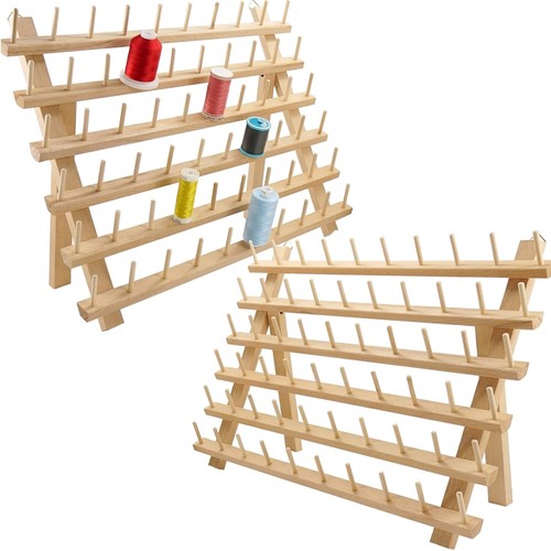 Versatile Wall-Mounted Thread Rack for 120 Mini Spools - Seamlessly ...