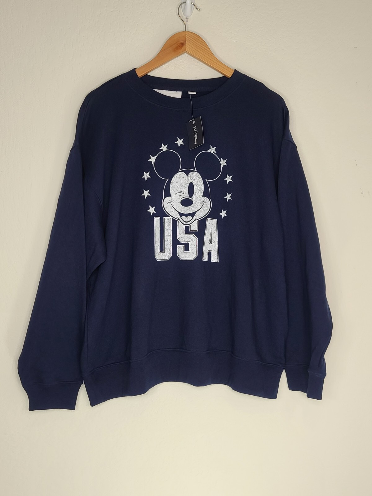 Gap x Disney Mickey Mouse Relaxed Graphic USA Size L NEW | eBay