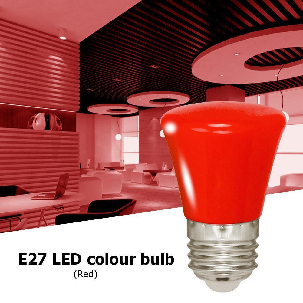 E27 3W LED Bulb Energy Saving Crown LED Spotlight for Living Room (Red ...