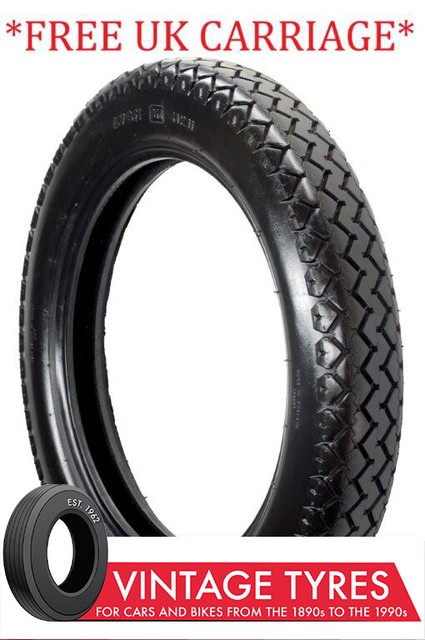 350S19 350-19 3.50x19 Avon Speedmaster Ribbed Motorcycle Tyre BMW for ...