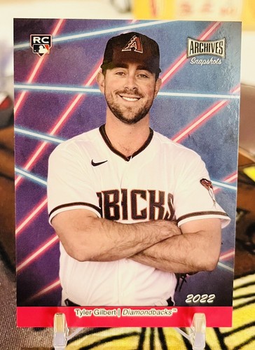 2022 Topps Archives Snapshots Tyler Gilbert Picture Day Fuchsia Rookie ...