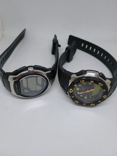 Lot of 2 Mens Casio Watches - NOT WORKING Parts/Repair | eBay