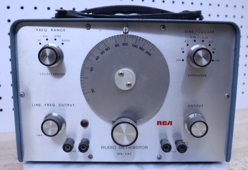 Nice Used Vintage RCA Model WA-44C Audio Signal Generator Radio USA ...