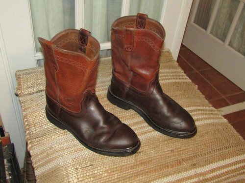 Ariat 10002428 Brown Slip-Resistant Sierra Western Wellington Boots Men ...