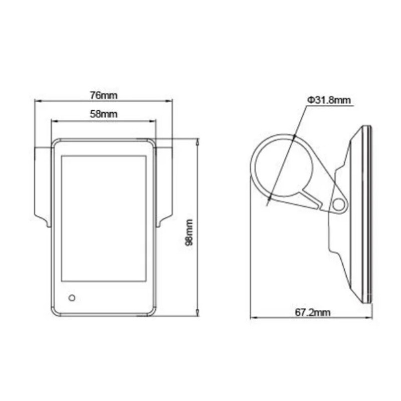 Ket Disp KD718 LCD Display Ebike Conversion Kit 36V 48V for E BIKE ...
