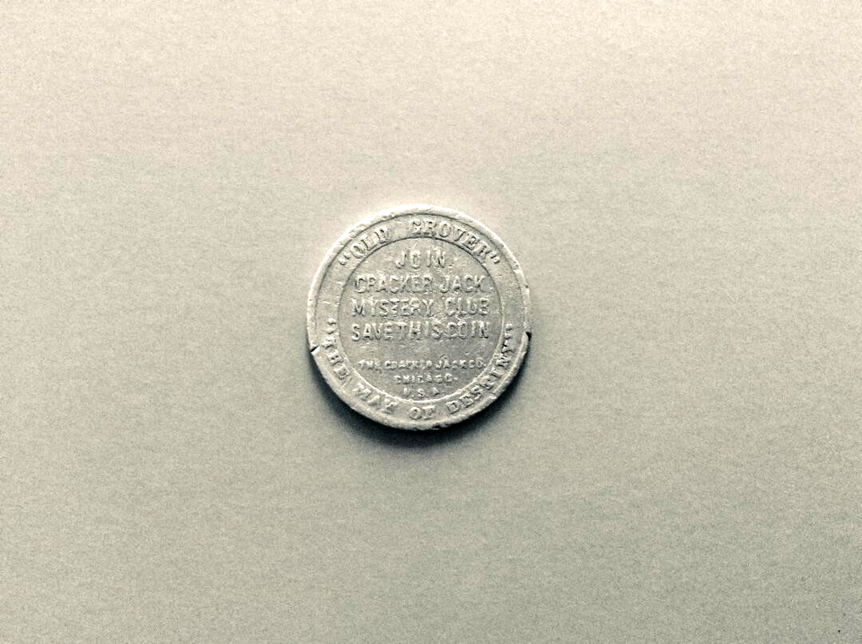 Token Cracker Jack Mistery Club Chicago "Grover Cleveland" 22&24th ...
