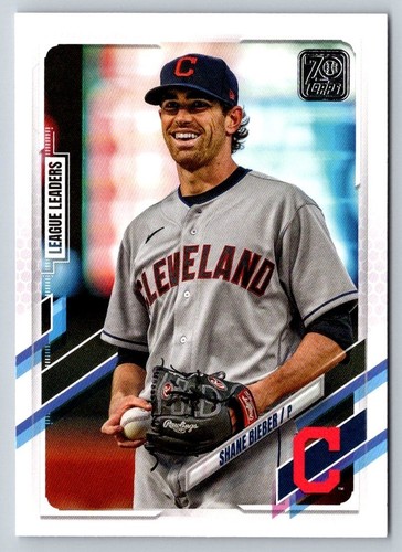 Shane Bieber 2021 Topps #90 Cleveland Indians Baseball Card | eBay