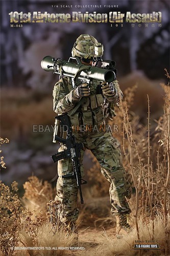 Mini Times Toys M043 101st Airborne Division Soldier 1/6 Action Figure ...