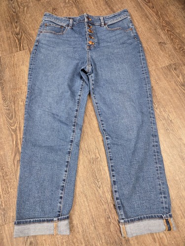 Talbots Every Day Relaxed Medium Wash Denim Jeans Size 10 Button Fly | eBay