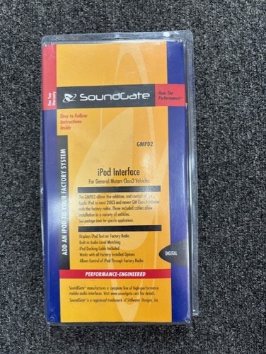 Soundgate GMPD2 GMC Factory Radio iPod Interface Module | eBay