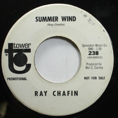 Hear! Pop 60S Promo 45 Ray Chafin - Summer Wind / Crystal Romance On ...