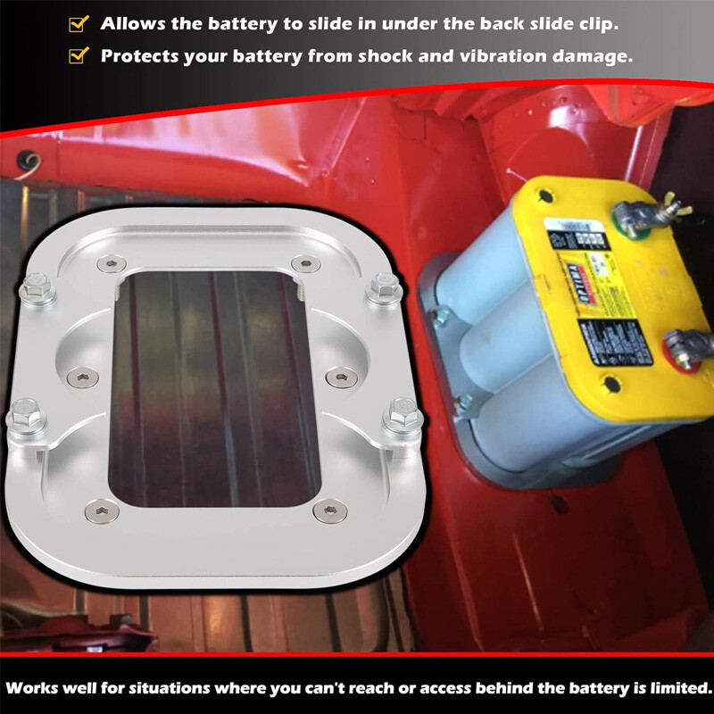 For Kia Optima Battery 34/78 Billet Aluminum Battery Relocation Tray ...