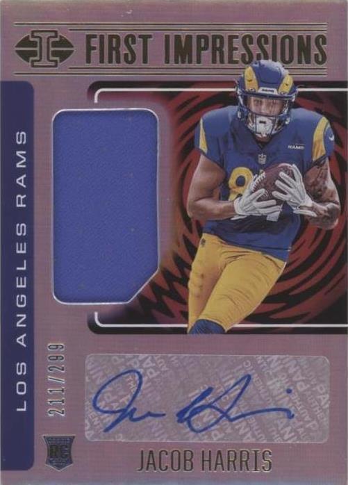 2021 Panini Illusions - First Impressions Autographed Memorabilia Jacob ...