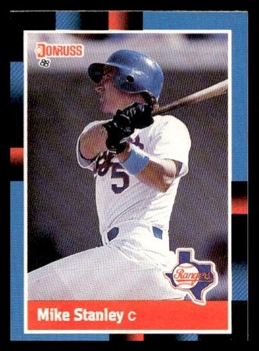 1988 Donruss #259 Mike Stanley Texas Rangers Baseball card | eBay