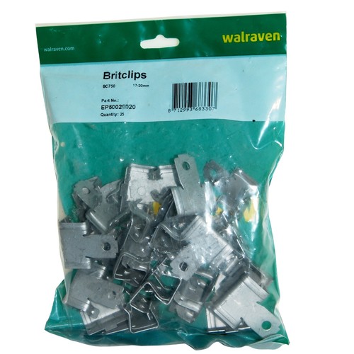 Walraven Britclips Girder Beam Brit Clip Caddy Clips 14-20mm - BC750 ...