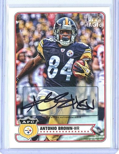 2012 ANTONIO BROWN TOPPS MAGIC AUTO AUTOGRAPH!! RARE!! | eBay