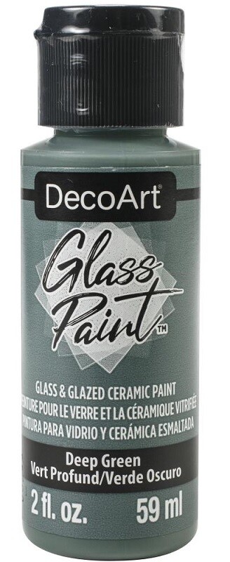 DecoArt Glass Paint Opaque Glass & Glazed Ceramic Paint 2oz ~ PICK YOUR ...