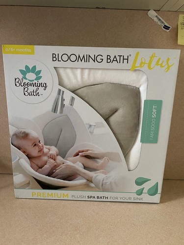Blooming Bath Lotus 4 Petal Baby Bath - Gray/Dark Gray for sale online ...