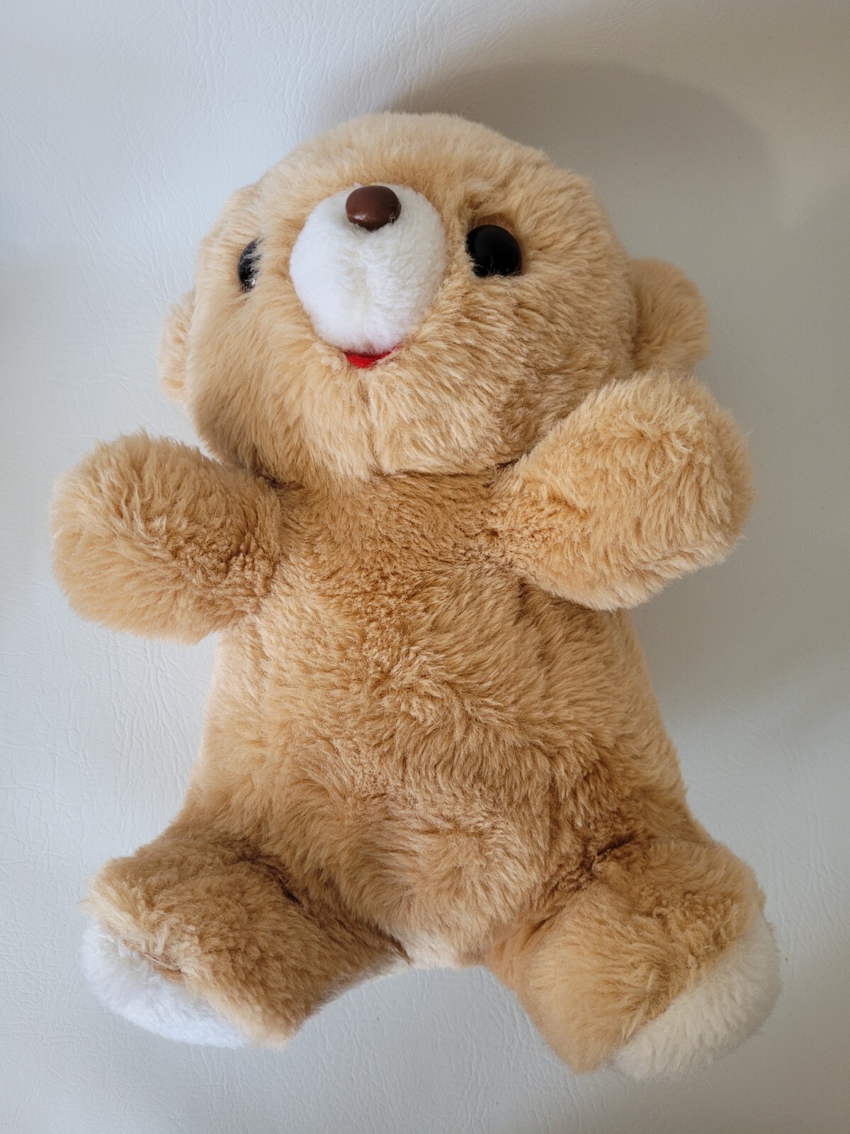 Vtg Rare 1976 Gund Teddy Bear 15" Light Brown Plush Stuffed Animal ...