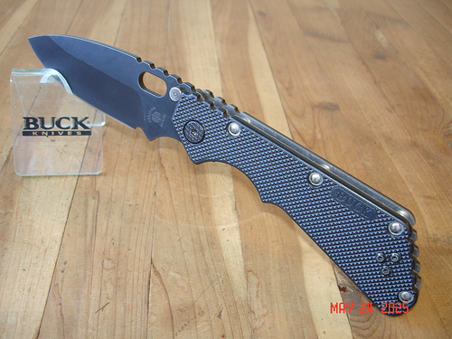 Buck Knife 882 889 Strider Black 420hc Blade Sb4 Black Plastic Handle 3288