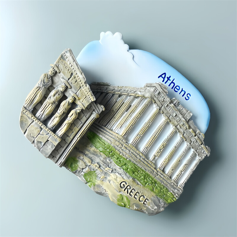 Greece Athens Parthenon Tourist Travel Souvenir 3D Refrigerator Fridge ...
