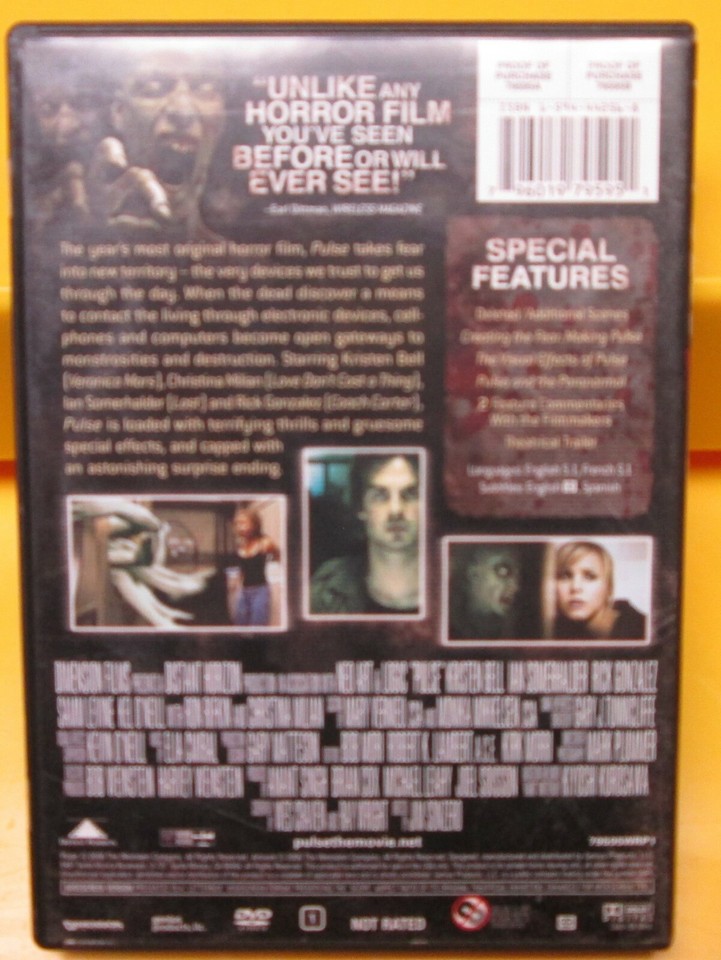 Pulse DVD 2006 Unrated Widescreen Edition 796019795951 | eBay