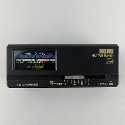 Vintage Korg Guitar Tuner GT-6J | Tested & Working | Made in Japan | eBay