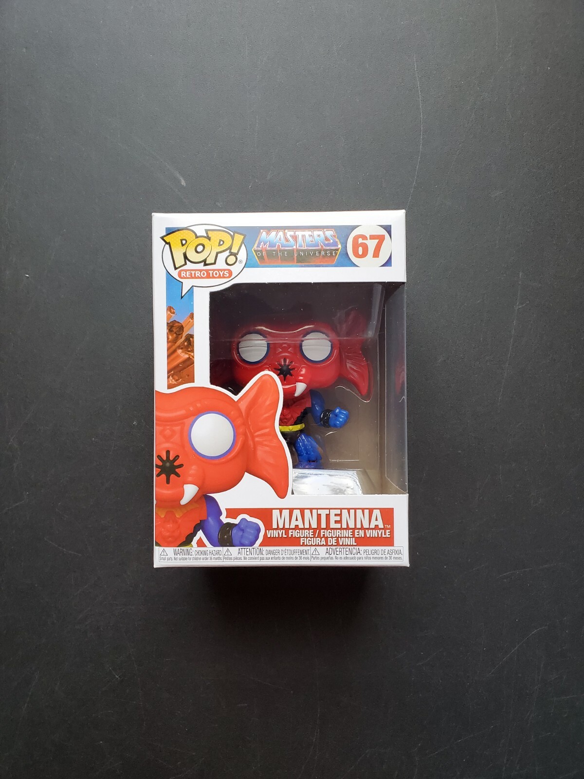 Funko Pop Masters of the Universe Mantenna #67 ECCC Shared Exclusive ...
