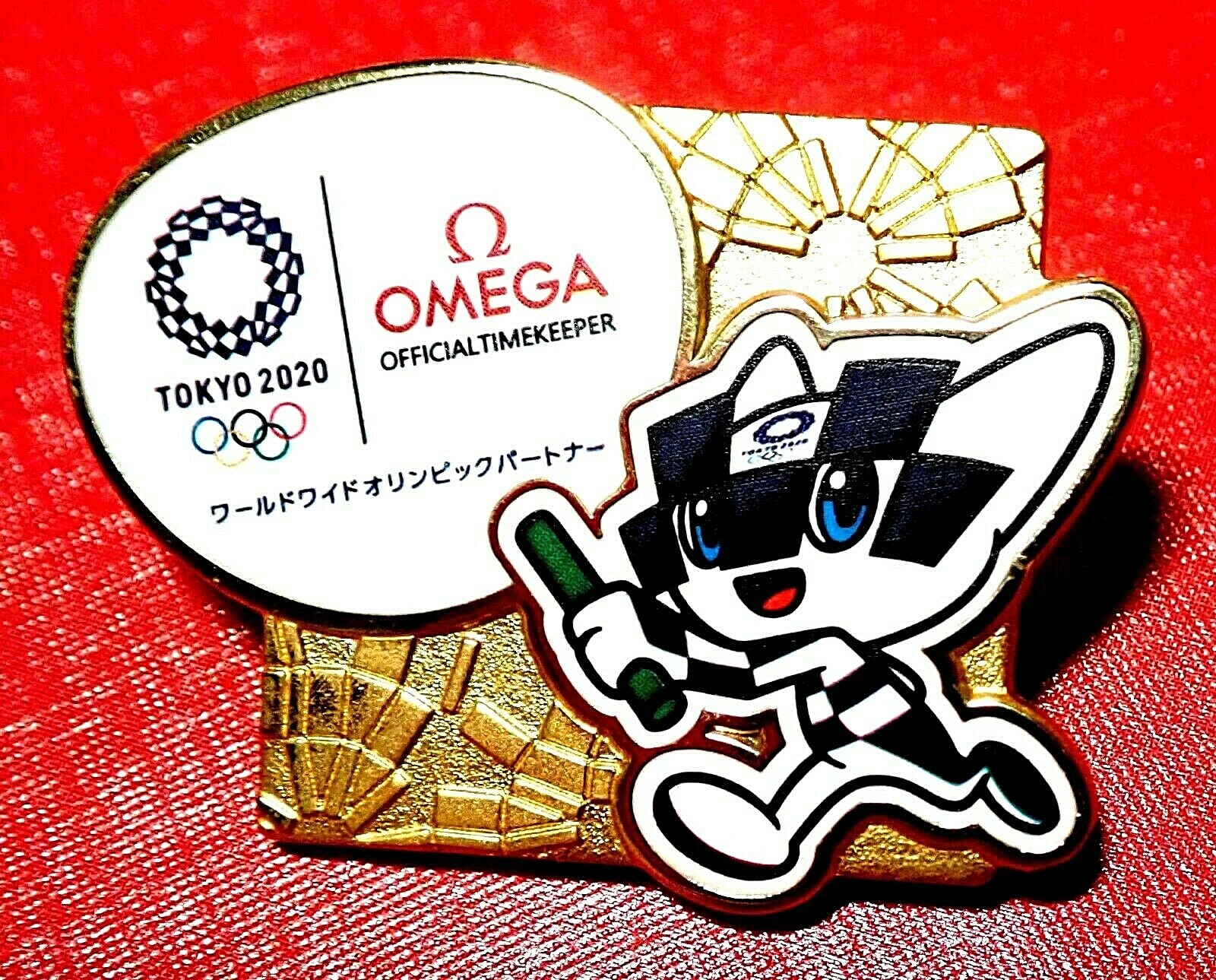 NEW BEAUTIFUL OMEGA MASCOT TOKYO 2020 2021 OLYMPIC GAMES PIN 2024 PARIS ...