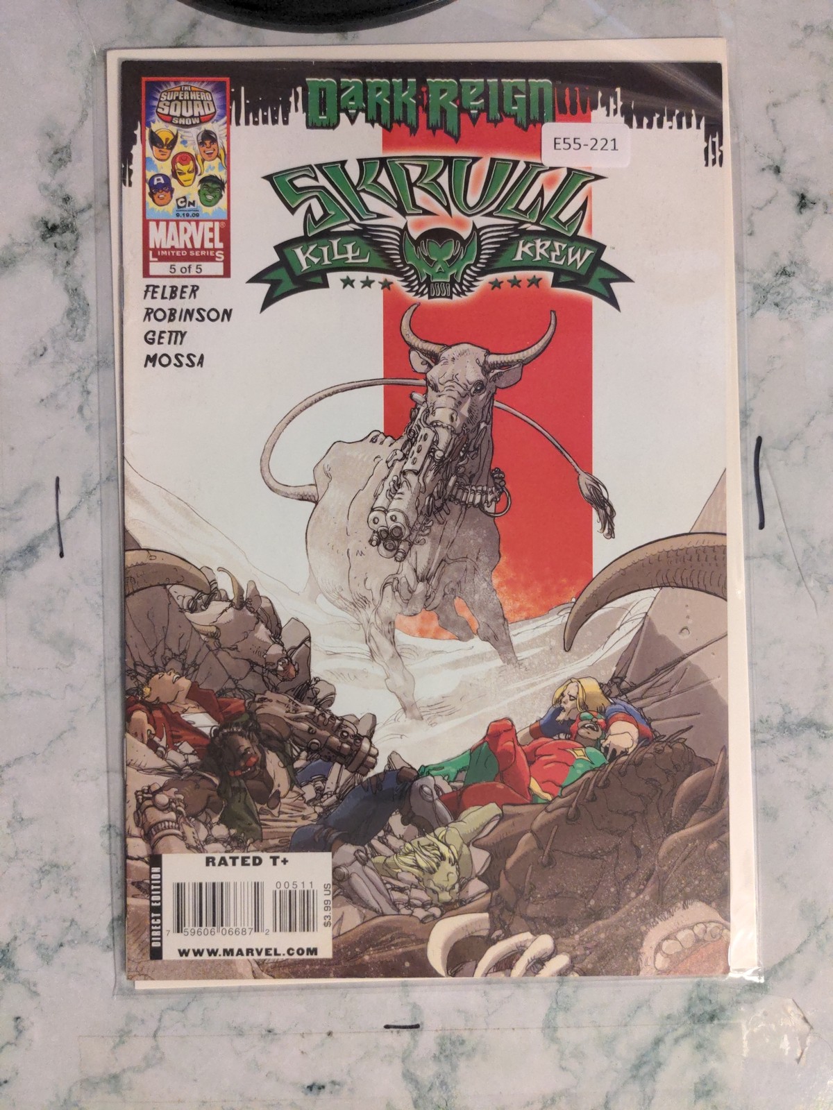 SKRULL KILL KREW #5 VOL. 2 9.0 MARVEL COMIC BOOK E55-221 | eBay