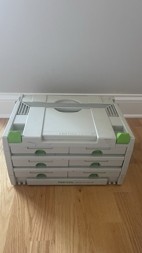FESTOOL SYS 3-SORT/6 Toolbox 6 draws | eBay
