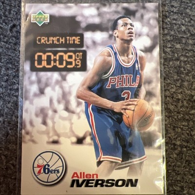 1997-98 Upper Deck Nestle Slam Dunk - Crunch Time Allen Iverson #CT 33 ...