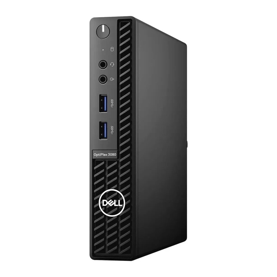 Dell Optiplex 3080 Micro mini PC i5 10th Gen 16GB 256GB SSD & 500GB HDD ...
