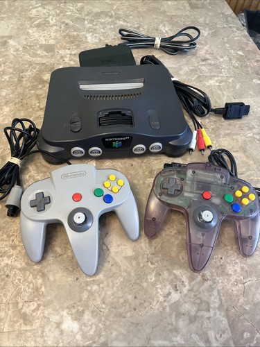 Nintendo N64 Console Gaming Lot Tested & Working | eBay