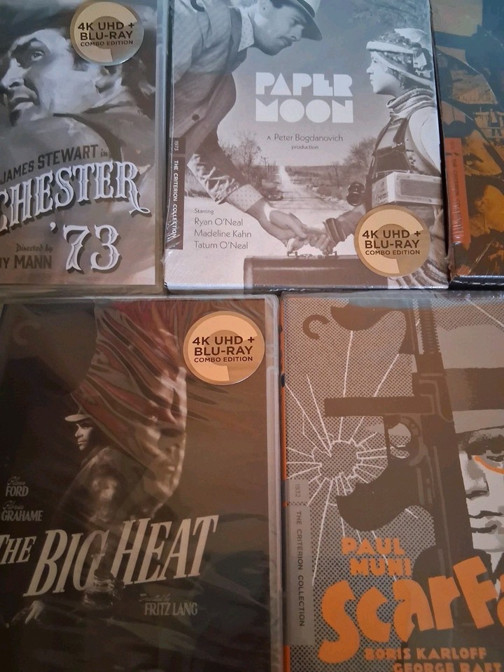 Lot of 7 Criterion Collection films 4K UHD + Blu-ray BRAND NEW | eBay