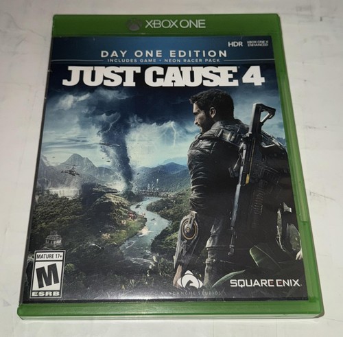 Just Cause 4 Day One Edition Xbox One Video Game Neon Racer Pack ...