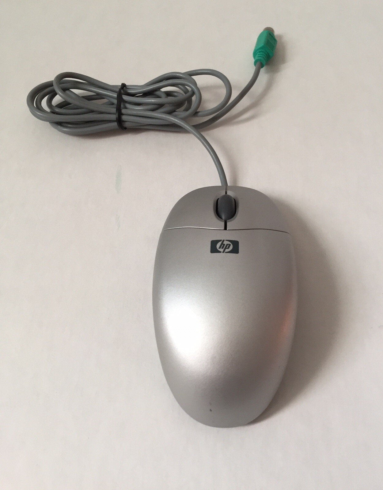 HP Compaq PS/2 Silver 2-Button w/Scroll Wheel Black Mouse-Used | eBay