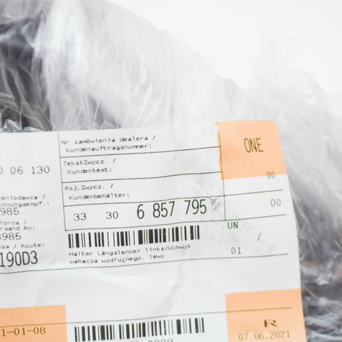 NEW MINI COOPER R50 REAR LEFT TRAILING ARM BRACKET 33306857795 ORIGINAL ...