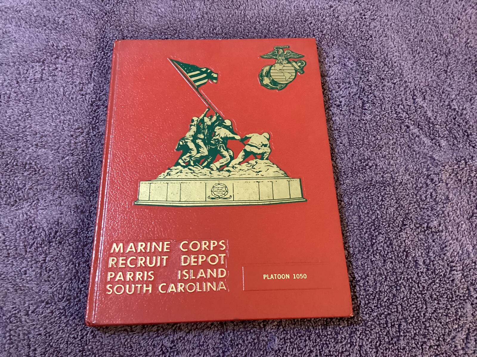 1980 Marine Corps Recruit Depot Parris Island South Carolina Platoon ...
